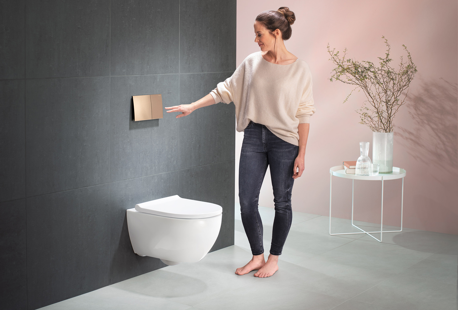 Neue TurboFlush-Spültechnik beim WC Acanto | Geberit - Haas GmbH